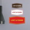 Signs ByLITA Fancy Lost & Found Sign (Ivory/Dark Brown) - Medium ...