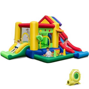 Costway Large Inflatable Bounce House Jump Home, Kids Jumper Castle ...