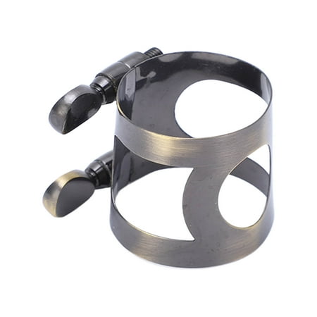 Saxophone Ligature, Even Tone Secure Reed Durable Adjustable Metal ...