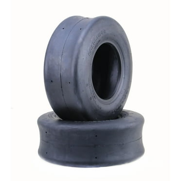 (2) 20x10.00-8 Turf Tires 4 Ply Lawn Mower and Garden Tractor 20x10x8 ...