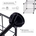 FeGemax - 14 * 14 inch Big Cube Multi Use DIY 20 Cube Wire Grid ...