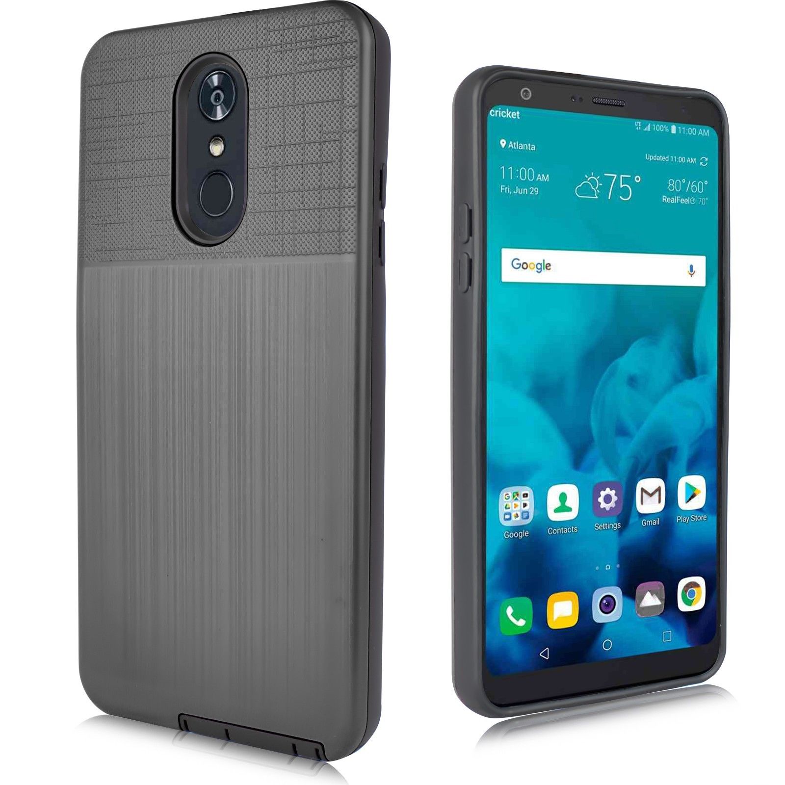 for 6.2" LG Q STYLO 4 Q710 STYLUS 4 2018 Phone Case Brushed CF2 Hard ...