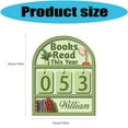 Bookshelf Counter Large Digits Display for Date Information Natural ...