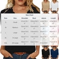 asdoklhq Shirts for Women Dressy Women's Casual Relaxed Fashionable ...
