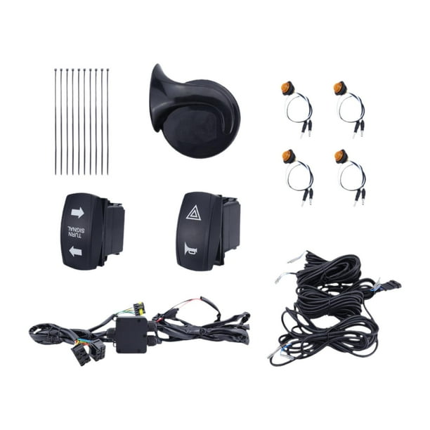 Miulika ATV UTV Turn Signal Kit Universal Turn Signal for ATV UTV DIY ...