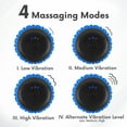 Zeenkind 2in1 Vibrating Peanut Oif8 Massage Ball With 4 Massaging Speed