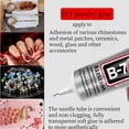 B-7000 Rhinestones Craft Glue, 50ML Clear Adhesive B7000 Glue ...