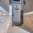 2026 New Oh Hello There Welcome Sign, 45"X9" Vertical Wood Frame, Wood ...