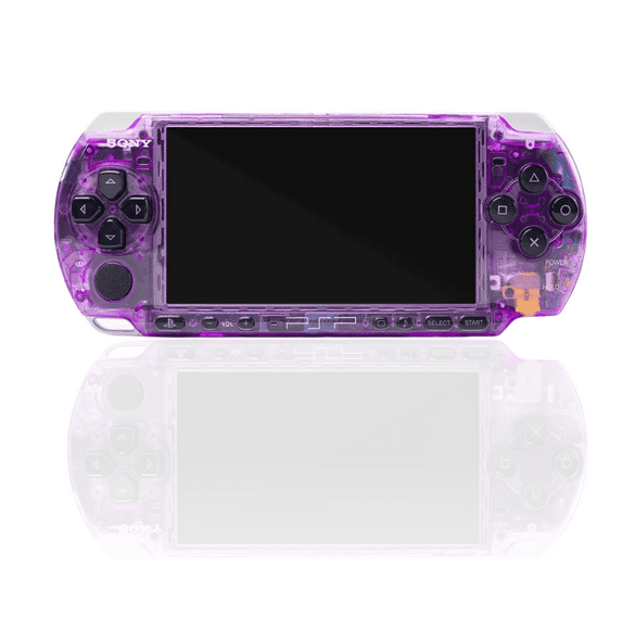 Restored Sony PSP 3000 Clear Purple Handheld Gaming Console ...