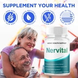 Nervital Advanced Nerve Health Support Pills Natural Vitamin Supplement ...