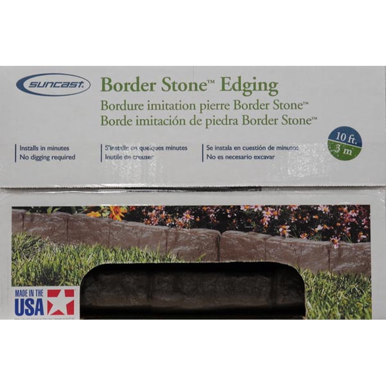 Suncast Bse10tg Edging Border Stone
