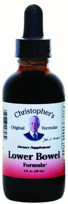 Dr. Christopher's Original Formulas Lower Bowel Formula Drops, 2 Oz ...