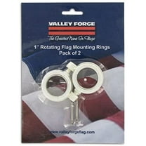 Valley Forge Flag Rotating Mounting Rings, 1 Inch Diameter Flag Mount ...