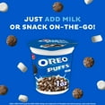 Post Oreo Puff Cereal Cup, Crunchy Chocolatey Breakfast, Crunchy Single ...