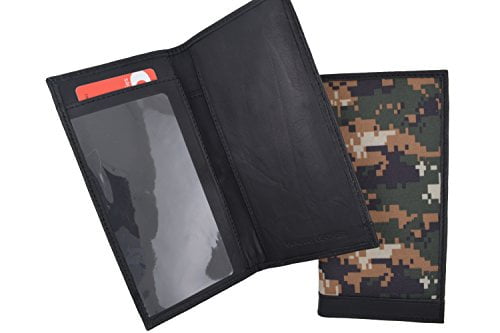 RFID Blocking Brand New Hand Crafted Army Camo Genuine Soft Leather ...
