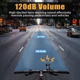 Electric Bike Horn,120dB Electronic Bicycle Bell with 300mAh Battery ...