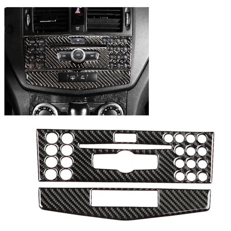 Center Control Panel, Carbon Fiber Control Panel Frame Self Adhesive ...