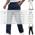 AnuYalue Mens Sports Pants Drawstring Waist Outdoor Track Pants ...