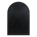 Kate and Laurel Joffrey Modern Farmhouse Wooden Windowpane Arched ...