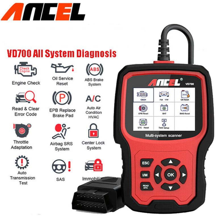 Click here for Ancel Vd700 Obd2 Scanner Code Reader All Syetem Au... prices
