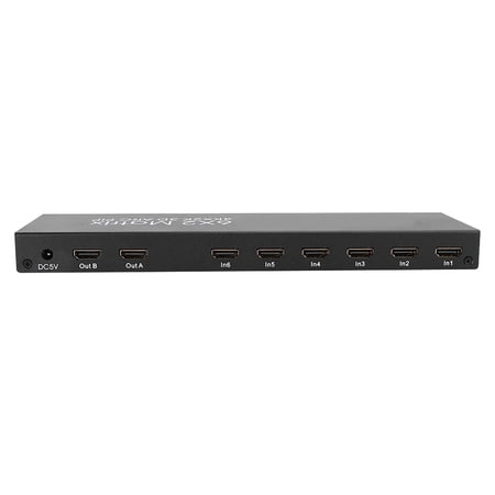 Switch Splitter, Stable 6X2 High Definition Switch Splitter Convenient ...
