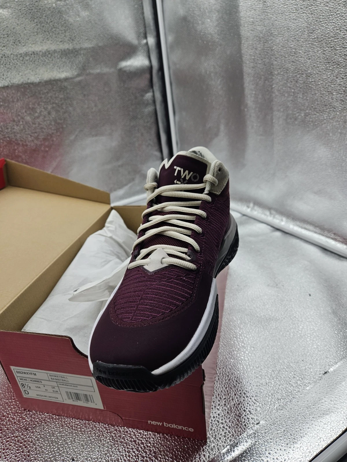 New Balance Two-Way Share A Shoe Mens Shoes Size 8.5, Color: Maroon ...