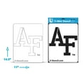 NCAA Air Force Falcons Collegiate 'AF' Mini Stencil Kit - Walmart.com