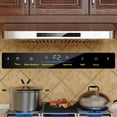 30" 900CFM Ducted Under Cabinet Range Hood in Stainless Steel with ...