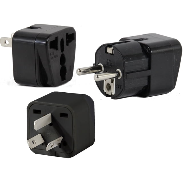 US to CHINA Travel Adapter Plug Universal ASIA Type E(C/F) A & I 3 Pack ...
