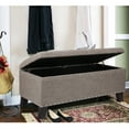 Adeco Trading Home 3PCS Ottoman Set,Ottoman Storage Bench,Upholstered ...