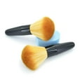 Powder Blush Brush Foundation Makeup Brush, Double-Ended Angled/round ... Powder Blush Brush Foundation Makeup Brush, Double-Ended Angled/round ...