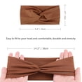 8 Pack Headbands for Women Girls Leopard Headband Knotted Headwraps ...
