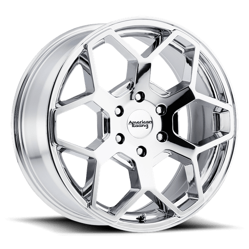 AMERICAN RACING AR916 22X9 6X139.7 30ET 87.1CB CHROME WHEEL - Walmart.com
