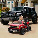 Ford Bronco Raptor 24V Kids Ride on Toys, Battery Powered Ride on Cars ...