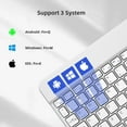 Elegant Choise Wireless Bluetooth Keyboard for iPad Tablet PC Laptop ...