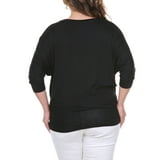 Women's Plus Size Dolman Top - Walmart.com