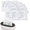 Bonsaii Paper Shredder Lubricating Sheets, 24-Pack, Cleaner for ...