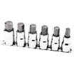 Performance Tool W38886 6 Piece 1/2 Drive Large Hex Bit Socket Set 3/8 ...