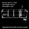 ZNGGUDZ Highly effective small acrylic external fish tank filter with ...