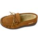 Alpine Swiss Sabine Womens Suede Shearling Moccasin Slippers House ...