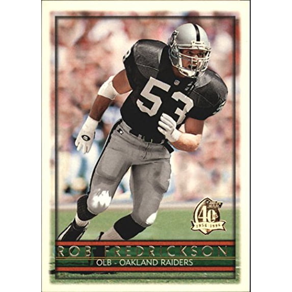 1996 Topps #18 Rob Fredrickson NFL Football Trading Card - Walmart.com