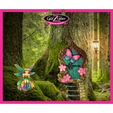 Miniature Butterfly Fairy Door for the Enchanted Garden Fairies and ...