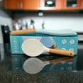 SHSID Rice Spoon Silicone Spatula Wooden Handle Heat Resistant Nonstick ...