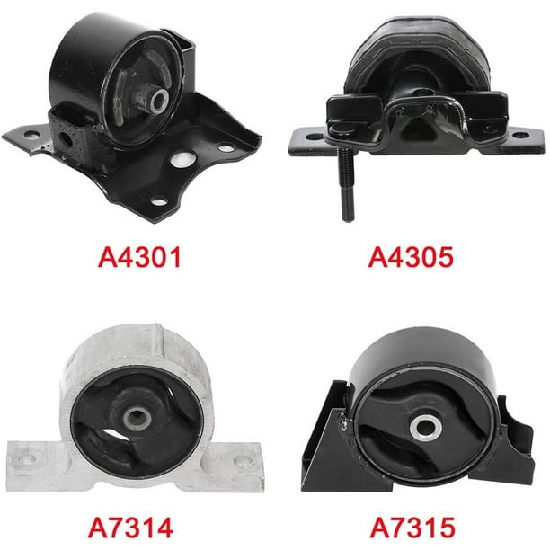 Engine Motor Mount Set A7314 A4305 A7315 A4301 Set of 4 fit for Sentra ...