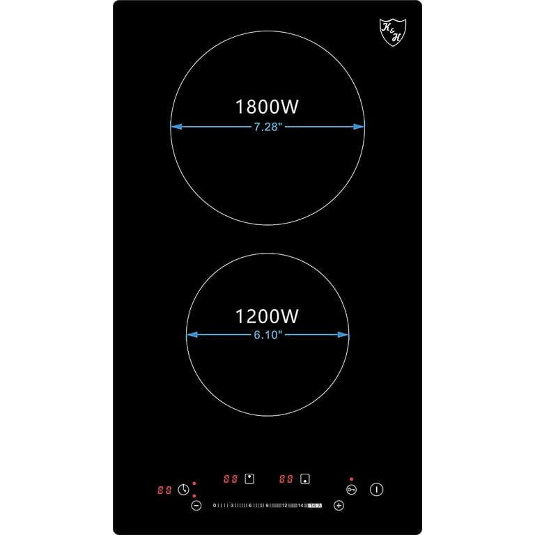 K&H Burner 12 Inch Built-in Induction Electric Stove, 48% OFF