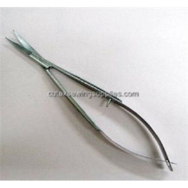 CURVED BLADE PUSH SNIP "SQUEEZE-SCISSORS" THREAD CUTTER - Walmart.com