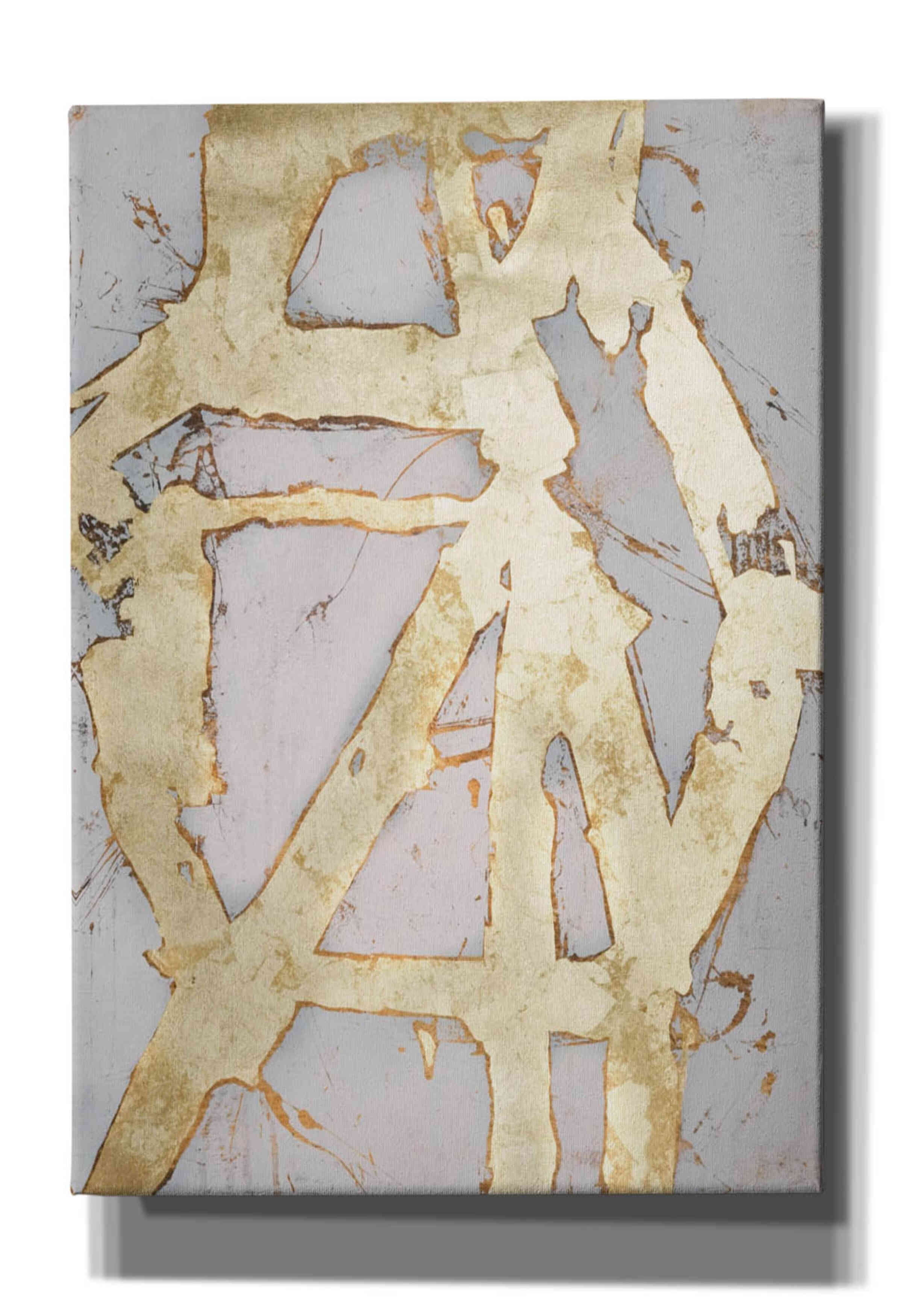 Epic Graffiti 'Ace of Spades in Gold I' by Erin Ashley, Giclee Canvas ...
