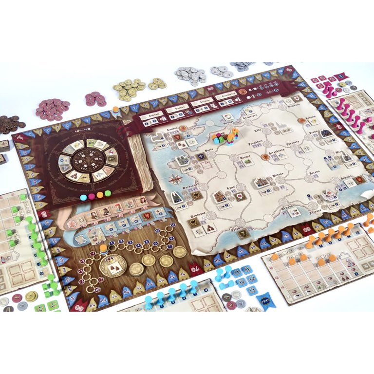 Renaissance Strategy Game Board & Dice Tiletum Board Game - Renaissance ...