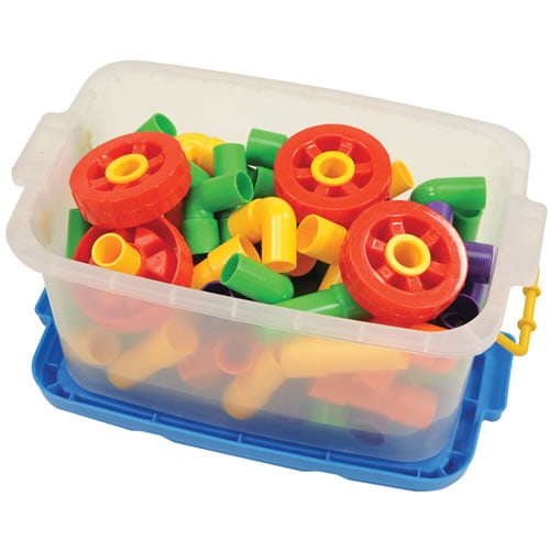 Joyn Toys Tubes and Wheels Construction Building Set - 72 Pieces ...