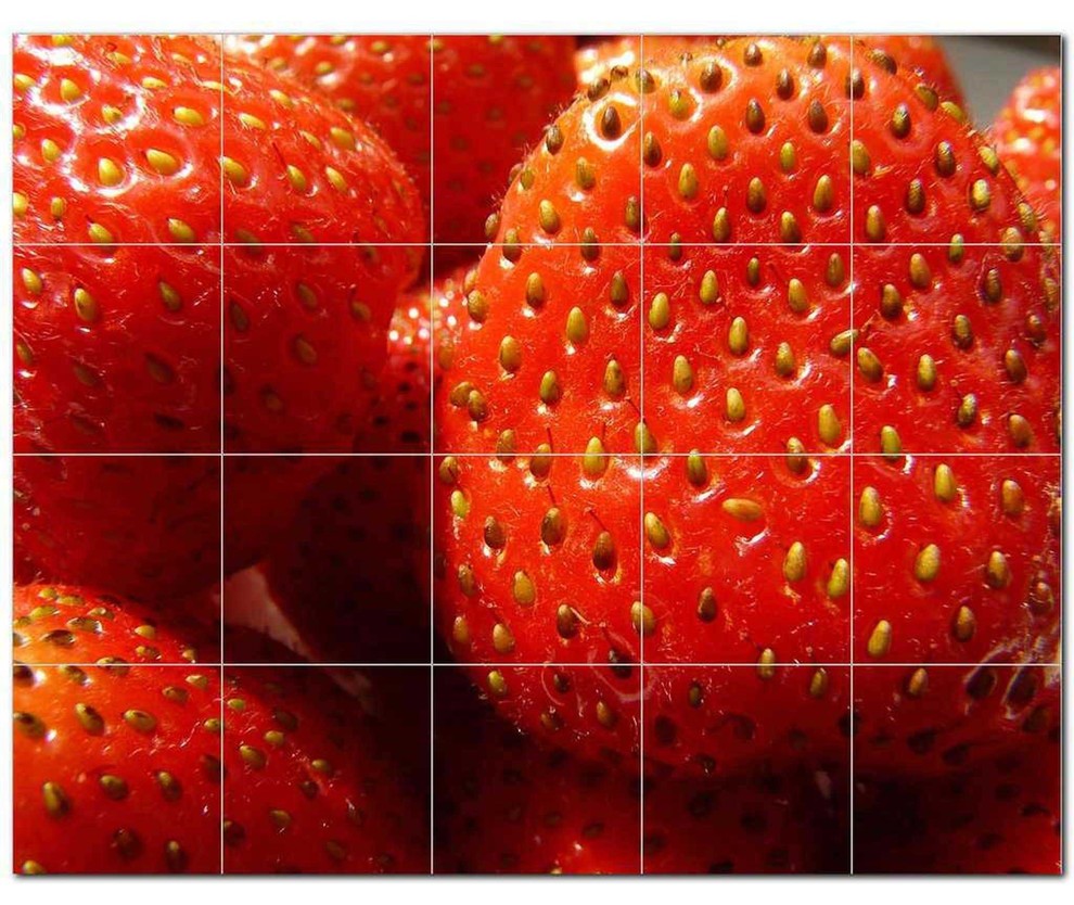 Fruit Food Ceramic Tile Mural Kitchen Backsplash Bathroom Shower ...